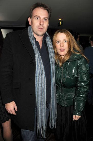 Mark Griffiths Gillian Anderson Editorial Stock Photo - Stock Image ...