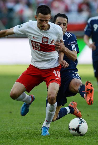 Polands Rafal Wolski L Fights Ball Editorial Stock Photo - Stock Image ...