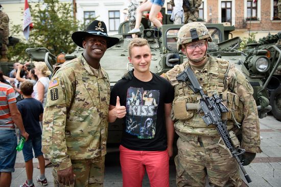 Us Soldiers 2nd Cavalry Regiment Us Editorial Stock Photo - Stock Image ...