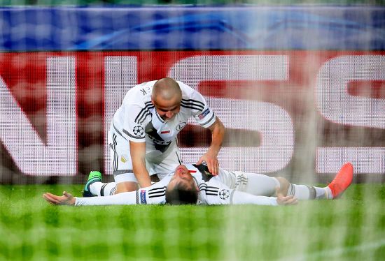 Miroslav Radovic R Legia Warsaw Celebrates Editorial Stock Photo ...