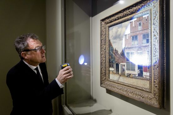 Museums Director Patrick Van Mil Points Editorial Stock Photo - Stock ...