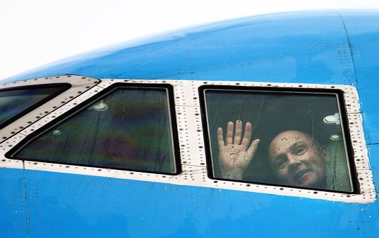 Dutch Astronaut Andre Kuipers Sitting Cockpit Editorial Stock Photo ...