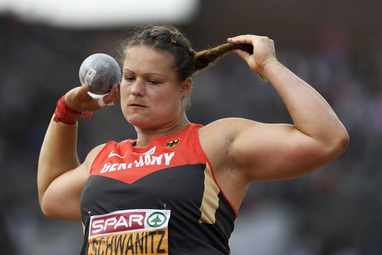Christina Schwanitz Germany Action During Womens Editorial Stock Photo ...