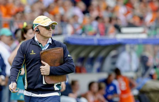 Coach Adam Commens Australia During Final Editorial Stock Photo - Stock ...