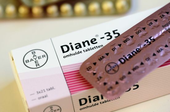 Pack Contraceptive Diane 35 By Bayer Editorial Stock Photo - Stock ...