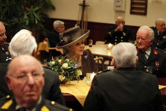 Dutch Queen Beatrix C During Her Editorial Stock Photo - Stock Image ...