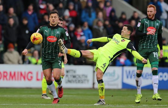 Lloyd James Exeter City Looks Clear Editorial Stock Photo - Stock Image ...