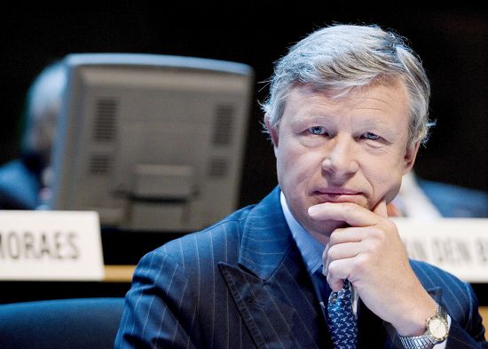 Ceo Rijkman Groenink Dutch Abn Amro Editorial Stock Photo - Stock Image ...