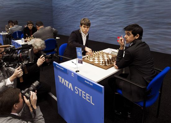 Anish Giri R Netherlands His Norwegian Editorial Stock Photo - Stock ...