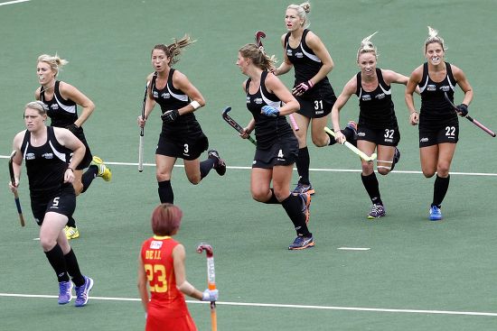 Team New Zealand Cheer After Goal Editorial Stock Photo - Stock Image ...