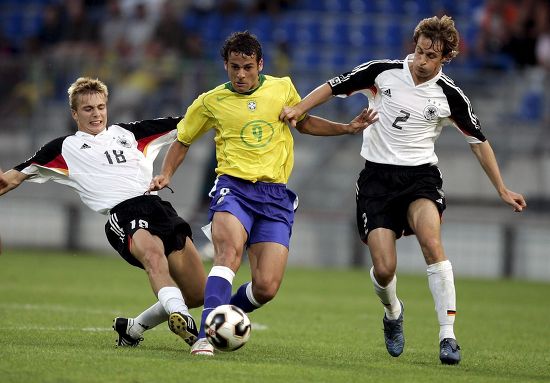 German Defenders Paul Thomik L Christoph Editorial Stock Photo - Stock ...