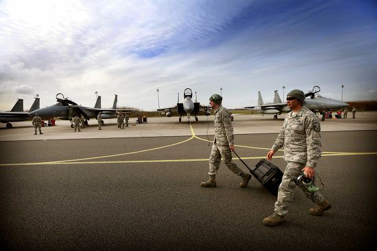 United States Air Force Personnel Takes Editorial Stock Photo - Stock ...