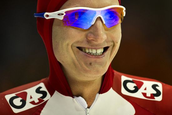 Russias Ivan Skobrev Smiles Before Mens Editorial Stock Photo - Stock ...