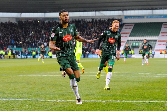 Jake Jervis 14 Plymouth Argyle Celebrates Editorial Stock Photo - Stock ...