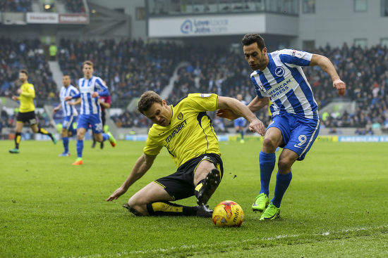 Ben Turner Burton Albion Sliding Tackle Editorial Stock Photo - Stock ...