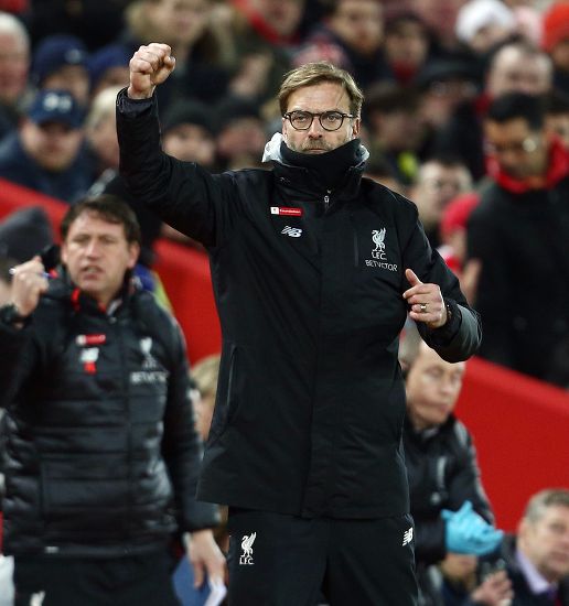 Liverpool Manager Jurgen Klopp Fist Pumps Editorial Stock Photo - Stock ...