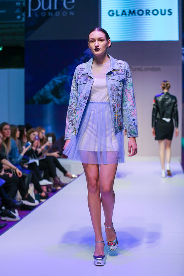 Model On Catwalk On Opening Day Editorial Stock Photo - Stock Image ...