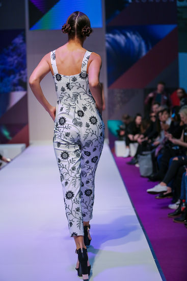 Model On Catwalk On Opening Day Editorial Stock Photo - Stock Image ...
