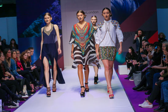 Model On Catwalk On Opening Day Editorial Stock Photo - Stock Image ...