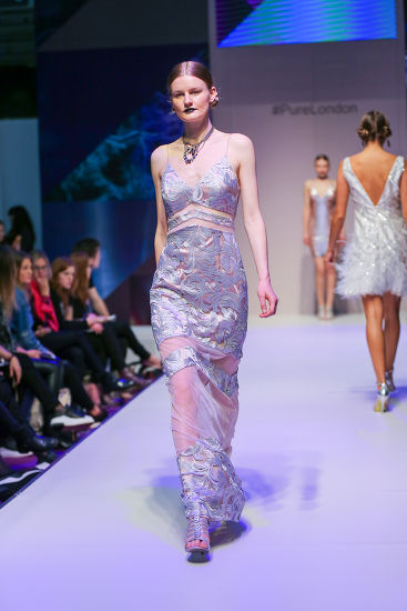 Model On Catwalk On Opening Day Editorial Stock Photo - Stock Image ...