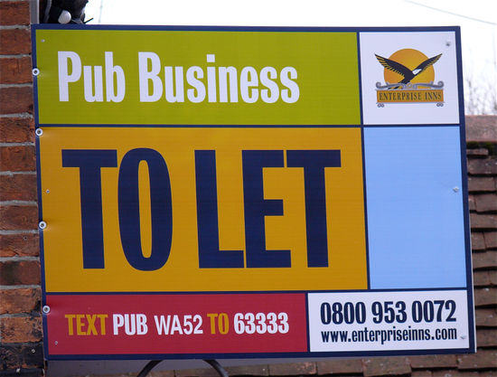 Pub Closed Sign Editorial Stock Photo - Stock Image | Shutterstock