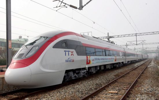 Locally Developed Hanbit 200 Tilting Train Editorial Stock Photo ...