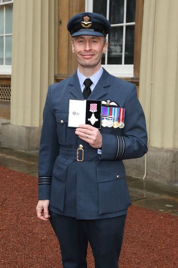 Squadron Leader Mark Discombe Receives Air Editorial Stock Photo ...