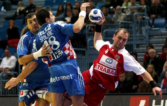 Czechs Petr Hruby R Against Croatias Editorial Stock Photo - Stock ...