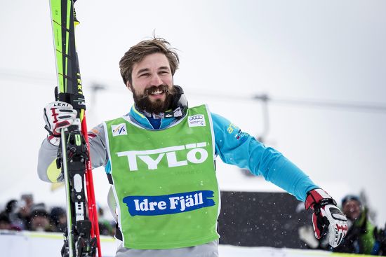 Slovenias Filip Flisar Celebrates After Winning Editorial Stock Photo ...
