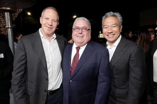 Toby Emmerich Bruce Berman Kevin Tsujihara Editorial Stock Photo ...