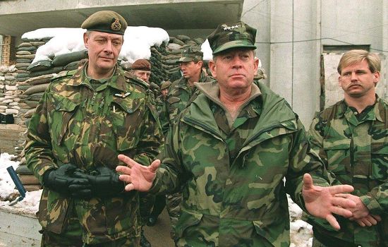 Sarajevo Bosnia Hercegovina Us Admiral Leighton Editorial Stock Photo ...