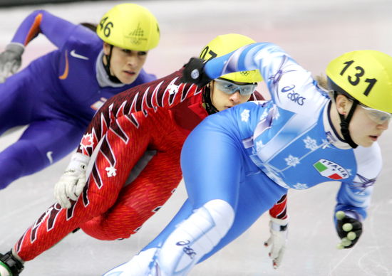 Kalyna Roberge C Canada Seen Racing Editorial Stock Photo - Stock Image ...
