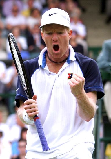 Wimbledon United Kingdom Jim Courier United Editorial Stock Photo ...