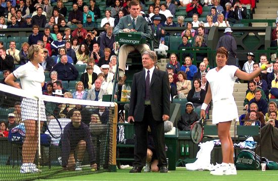 Wimbledon United Kingdom Wimbledon Referee John Editorial Stock Photo ...