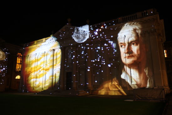 Projection Sir Isaac Newton Editorial Stock Photo - Stock Image ...