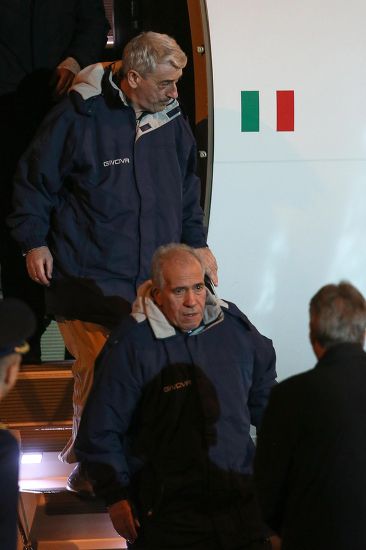Gino Pollicardo Filippo Calcagno Disembark They Editorial Stock Photo ...