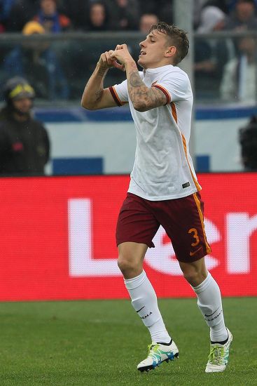 Lucas Digne Roma Jubilates After Scoring Editorial Stock Photo - Stock ...