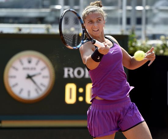 Sara Errani Italy Returns Ball Heather Editorial Stock Photo - Stock ...