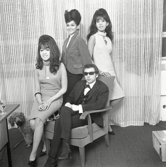 Phil Spector Ronettes Veronica Bennett Later Editorial Stock Photo ...