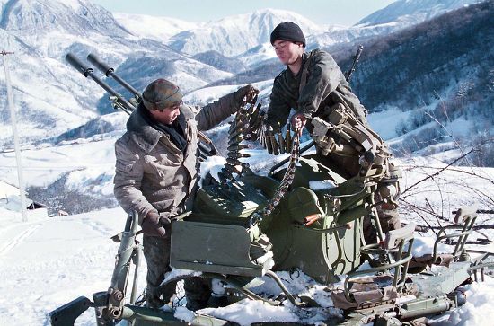 Chechnya Russian Federation Russian Soldiers Loading Editorial Stock ...