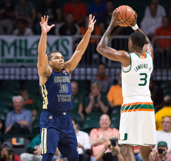 Georgia Tech Guard Corey Heyward 30 Editorial Stock Photo - Stock Image ...
