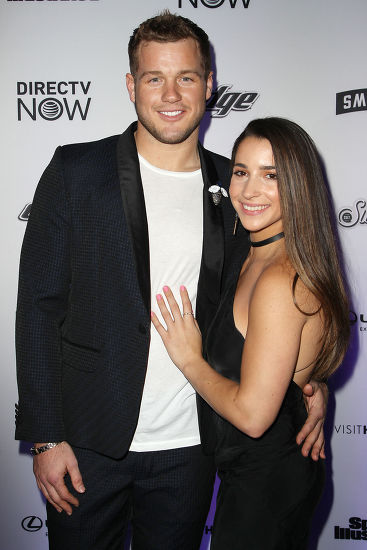 Colton Underwood Alexandra Raisman Editorial Stock Photo - Stock Image ...