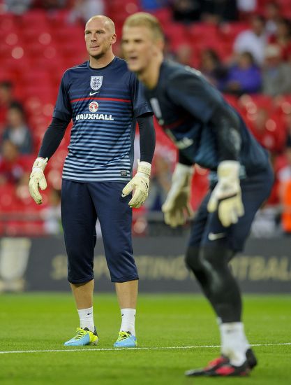 England Goalkeeper John Ruddy Looks On Editorial Stock Photo - Stock ...
