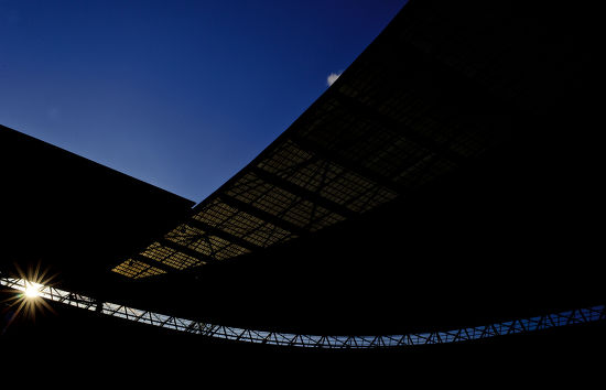 General View Wembley Stadium Roof Sun Editorial Stock Photo - Stock ...