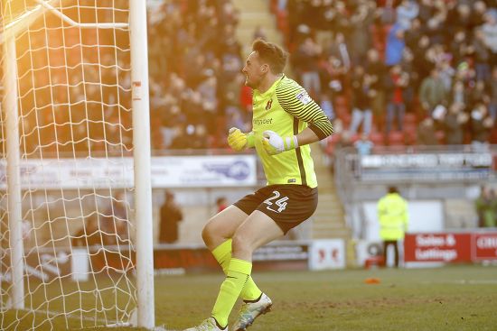 Leyton Orient Goalkeeper Sam Sargeant 24 Editorial Stock Photo - Stock ...
