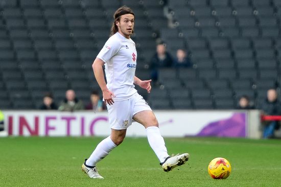 Milton Keynes Dons Defender Ben Tilney Editorial Stock Photo - Stock ...