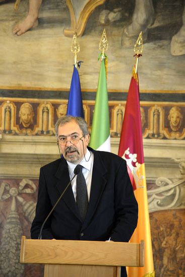 Claudio Parisi Presicce Superintendent Capitoline During Editorial ...