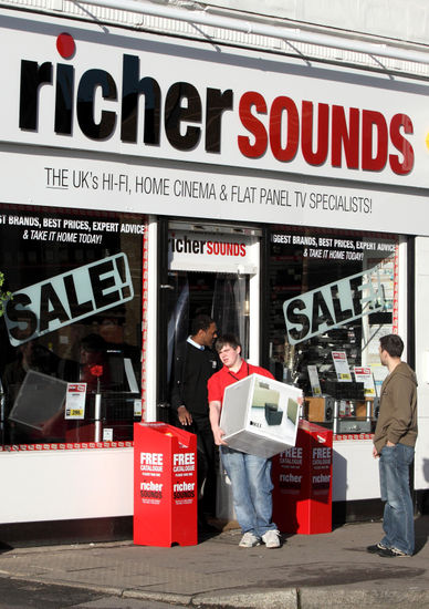 Richer Sounds Store Editorial Stock Photo - Stock Image | Shutterstock