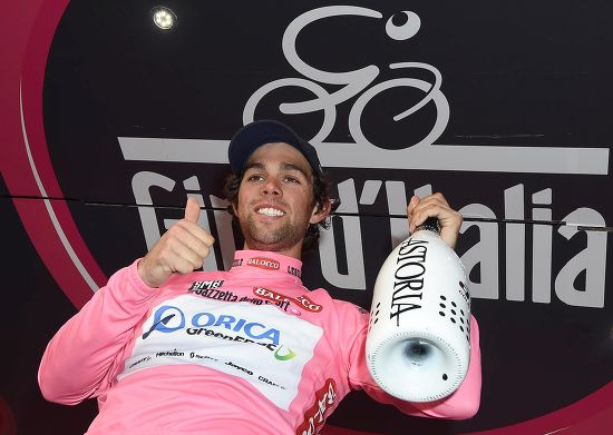 New Overall Leader Australian Cyclist Michael Editorial Stock Photo ...