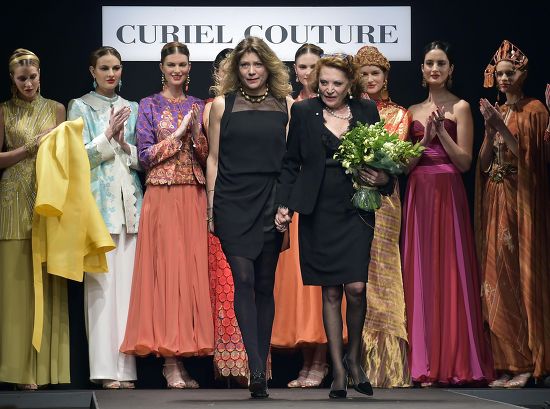 Italian Designer Raffaella Curiel R Her Editorial Stock Photo - Stock ...